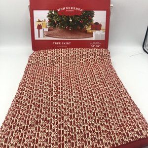 Wondershop | Holiday | Wondershop Tree Skirt 48in Dia Red | Poshmark